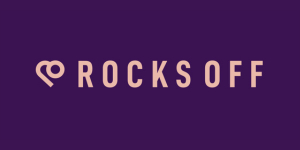 Rocks Off Logo Modern Rock Band Logo Drawing By Under The Horizon On